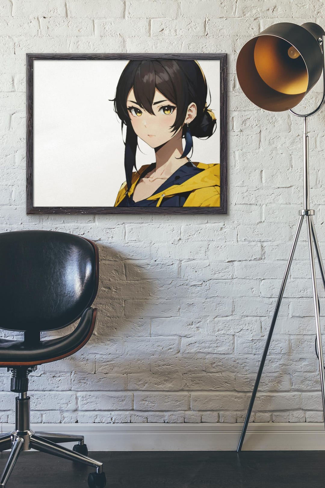 Poster, Stay Bold Stay Strong Anime Girl Inspirational Print ...