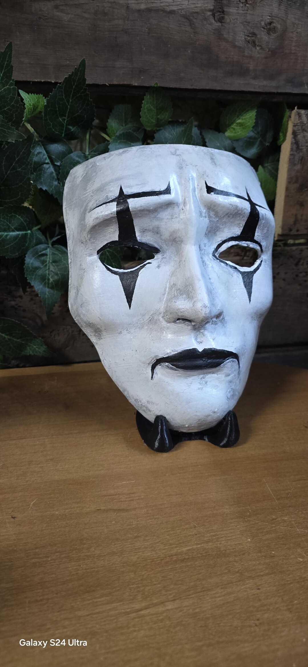 Hand-painted 3D Printed Tragedy Mask From the Film the Raven - Etsy