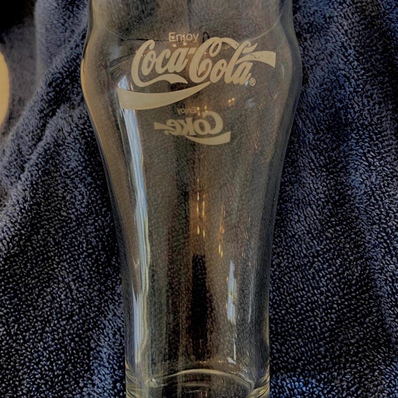 Coca Cola Glass - Etsy