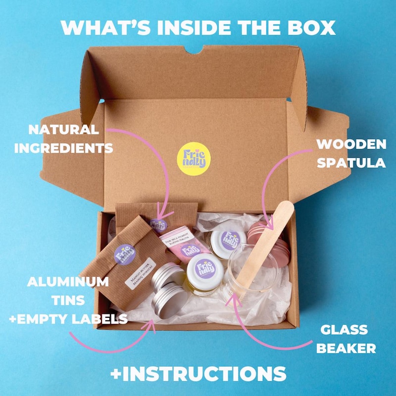 Diy Lip Balm Kit - Etsy