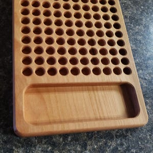 Custom 100 Round Wooden Reloading Block With Tray - Etsy