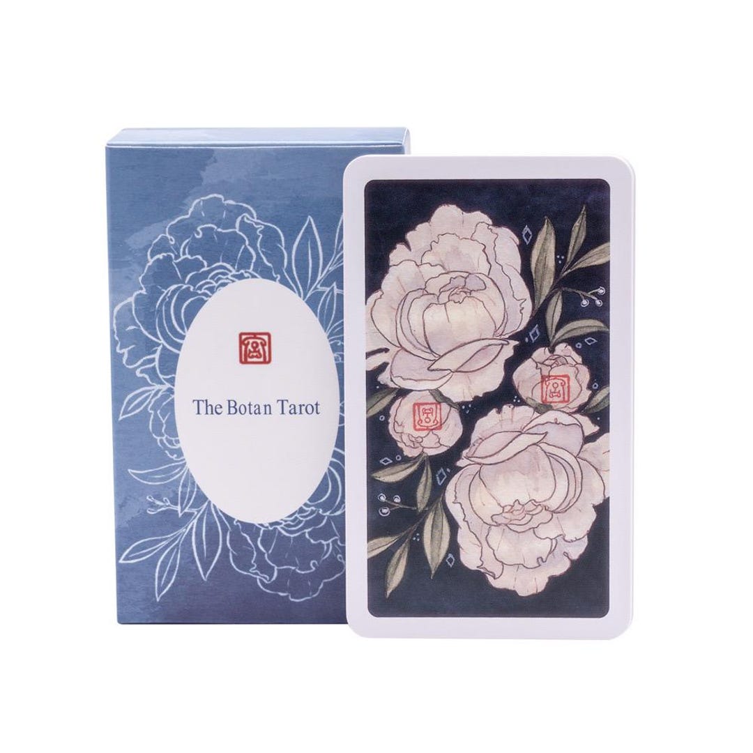 The Botan Tarot Deck Elegant Floral-inspired Tarot Cards 78-card ...