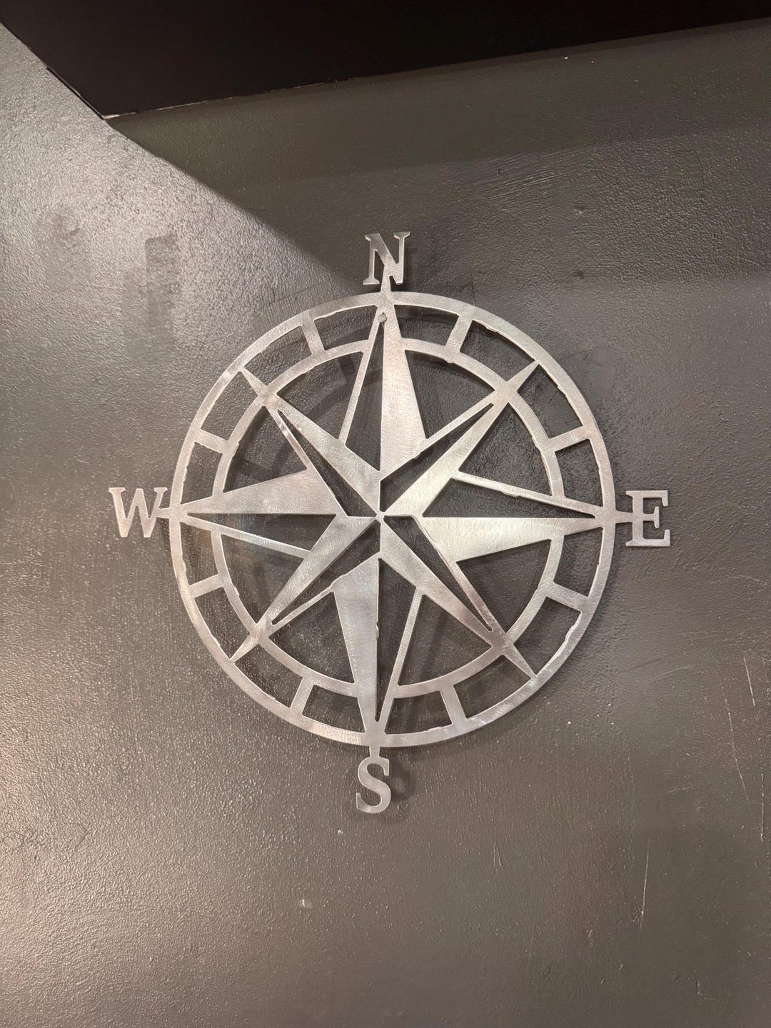 Garden Iron Compass - Etsy