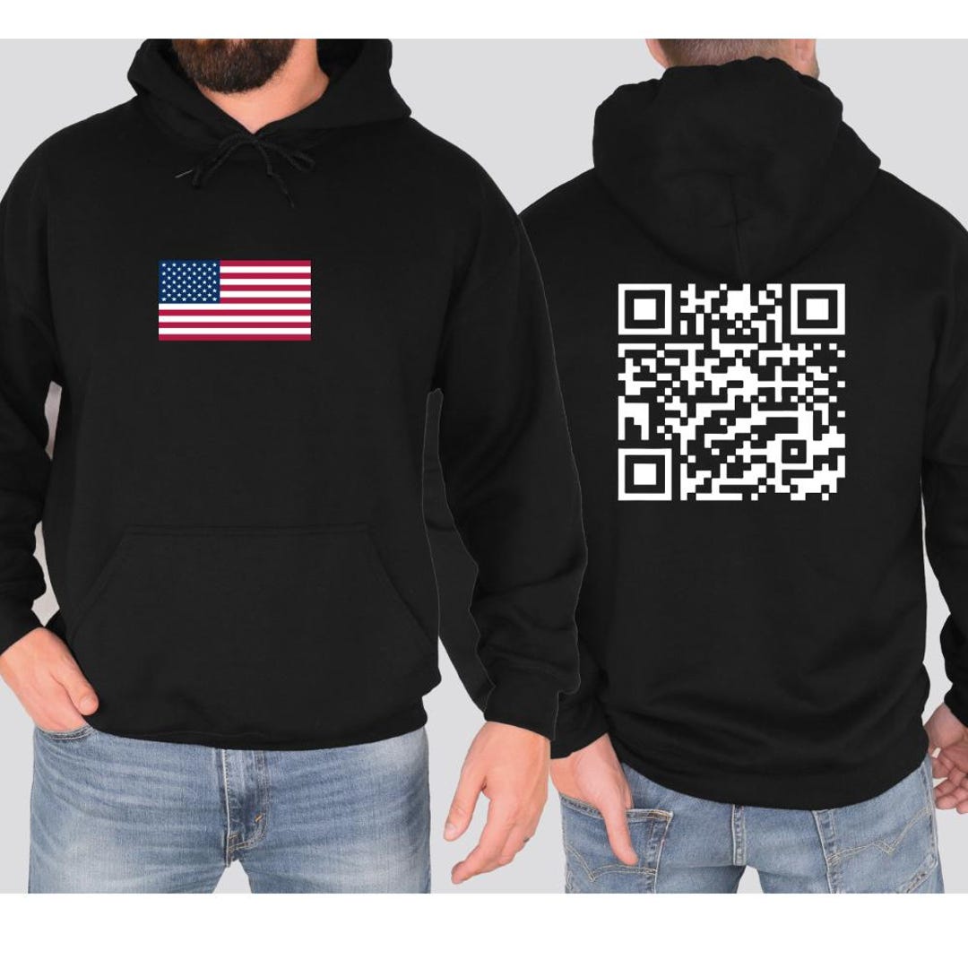 Trump Dance QR Code Sweatshirt Viral Trump Dance YMCA Qr Code Shirt ...