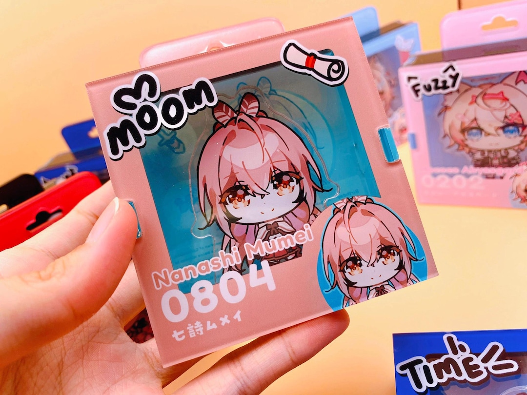 Hololive -promise- Nendo Box Acrylic Standee [baelz, Irys, Kronii ...