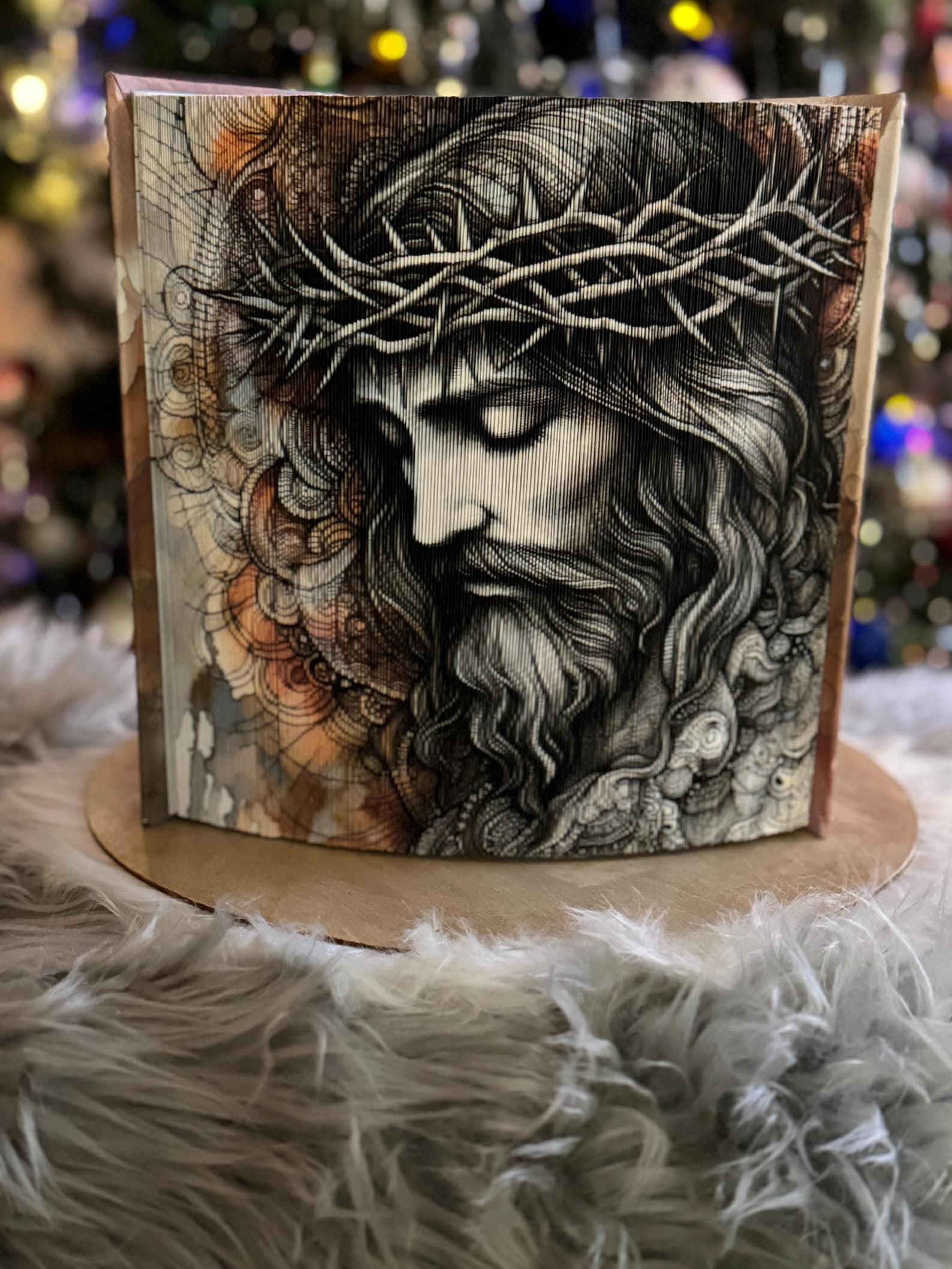 Jesus Fore Edge Book Folding Patterns - Etsy