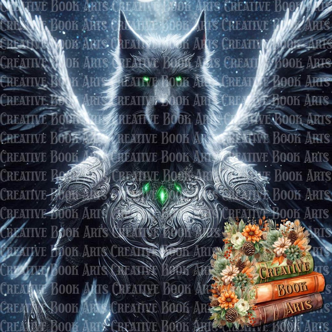 Wolfman Fore Edge Book Folding Pattern - Etsy