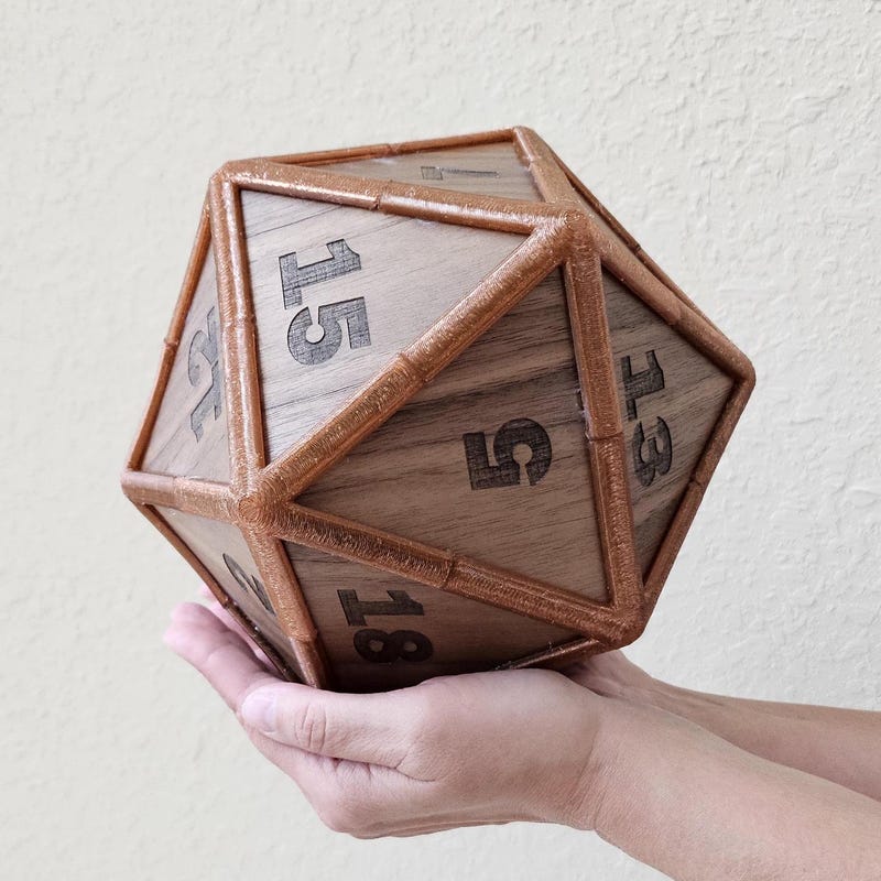 Giant Dice Box Decor - Etsy