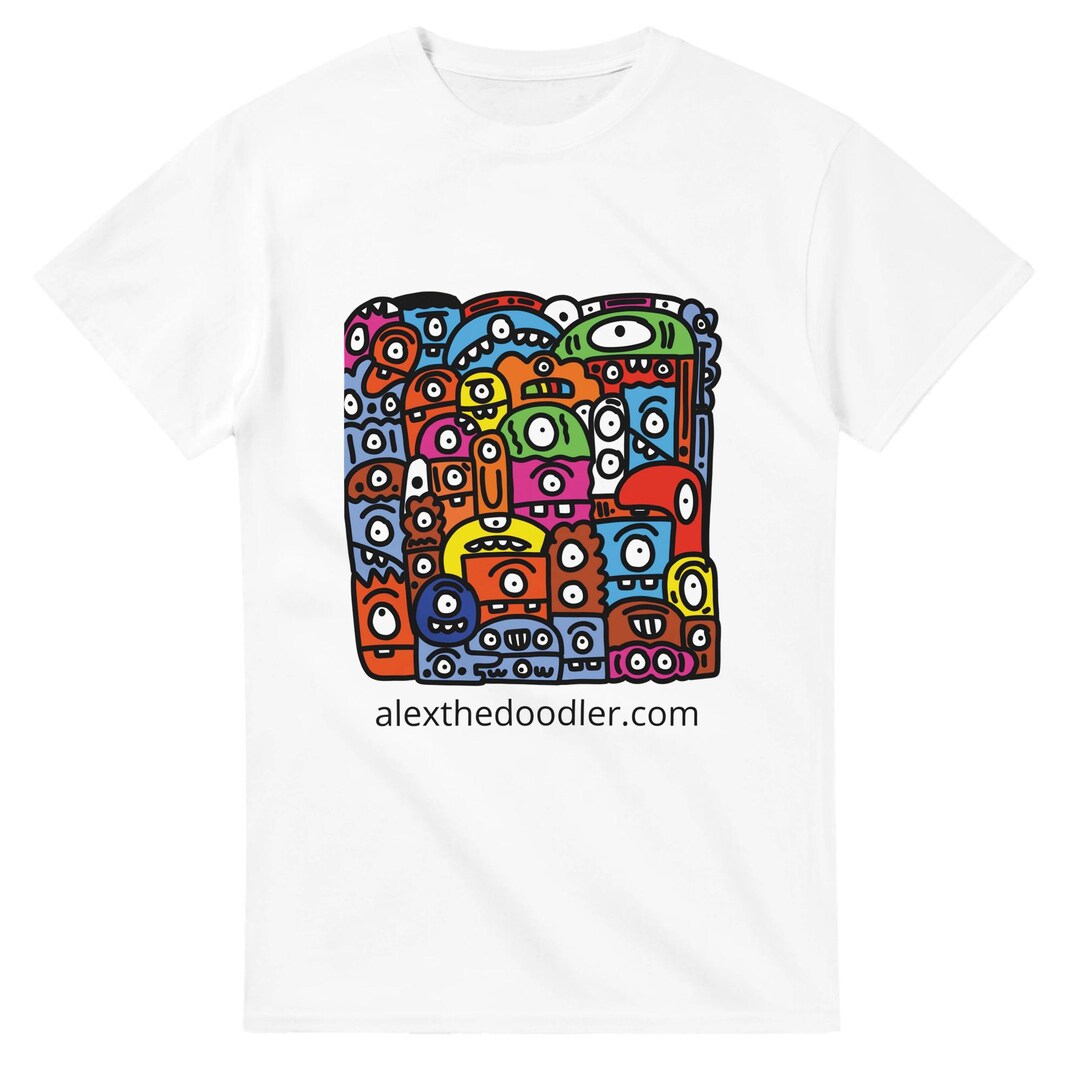 Men’s Doodle T Shirt - Etsy