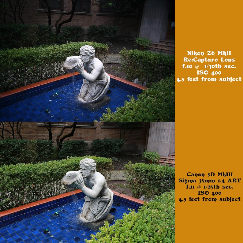 Nikon Z Mount, Re:capture Lens, Upcycled Disposable Film Camera Lens ...