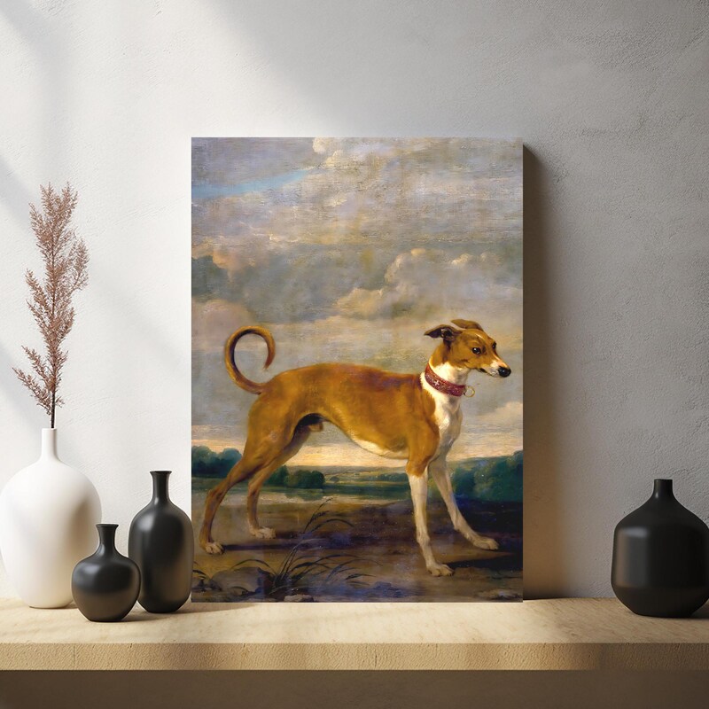 Greyhound Painting - Etsy