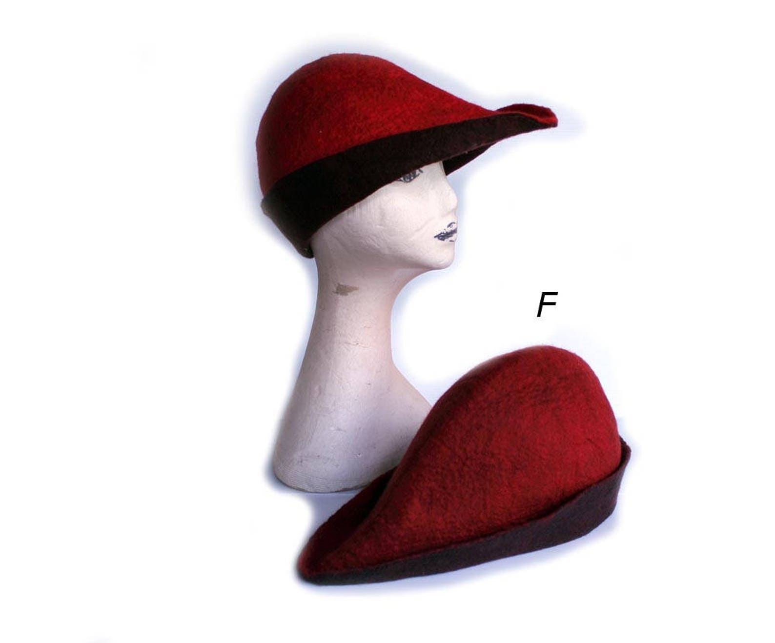 Archers Hat, Handfelted Hats, Medieval Felt Hat - Etsy