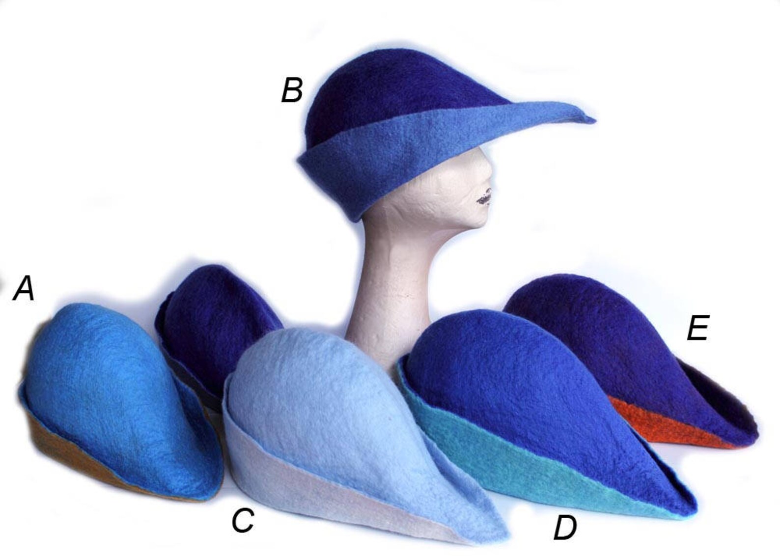 Archers Hat, Handfelted Hats, Medieval Felt Hat - Etsy