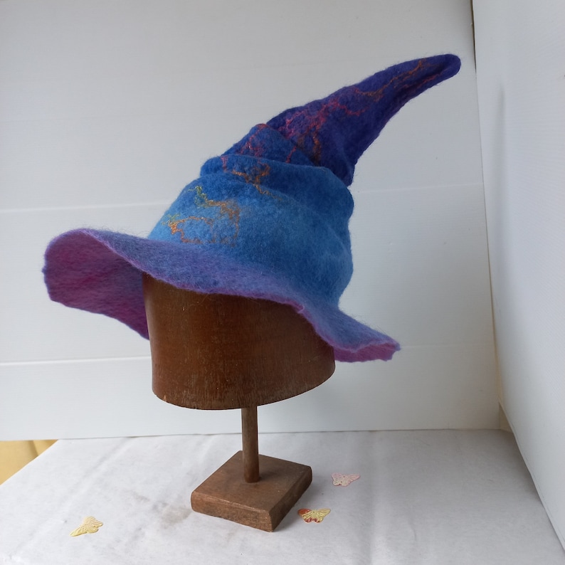Witch Wizard Hat Wet Felting E-tutorial - Etsy Australia
