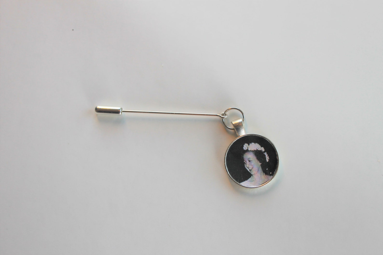 Custom Photo Lapel Pin Wedding Boutonniere Pin Memorial - Etsy