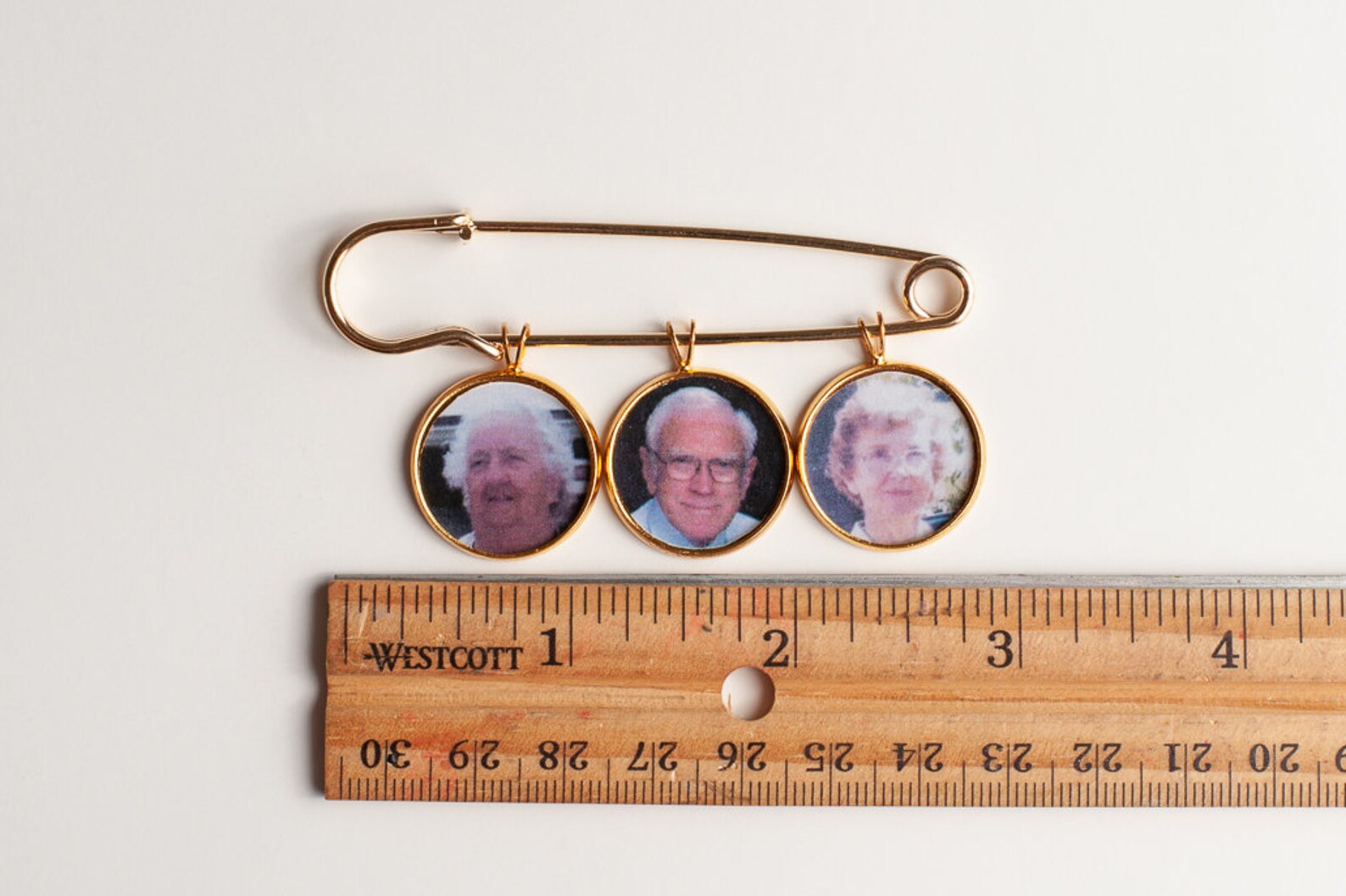 Gold Wedding Boutonniere Pin Custom Photo Lapel Pin - Etsy