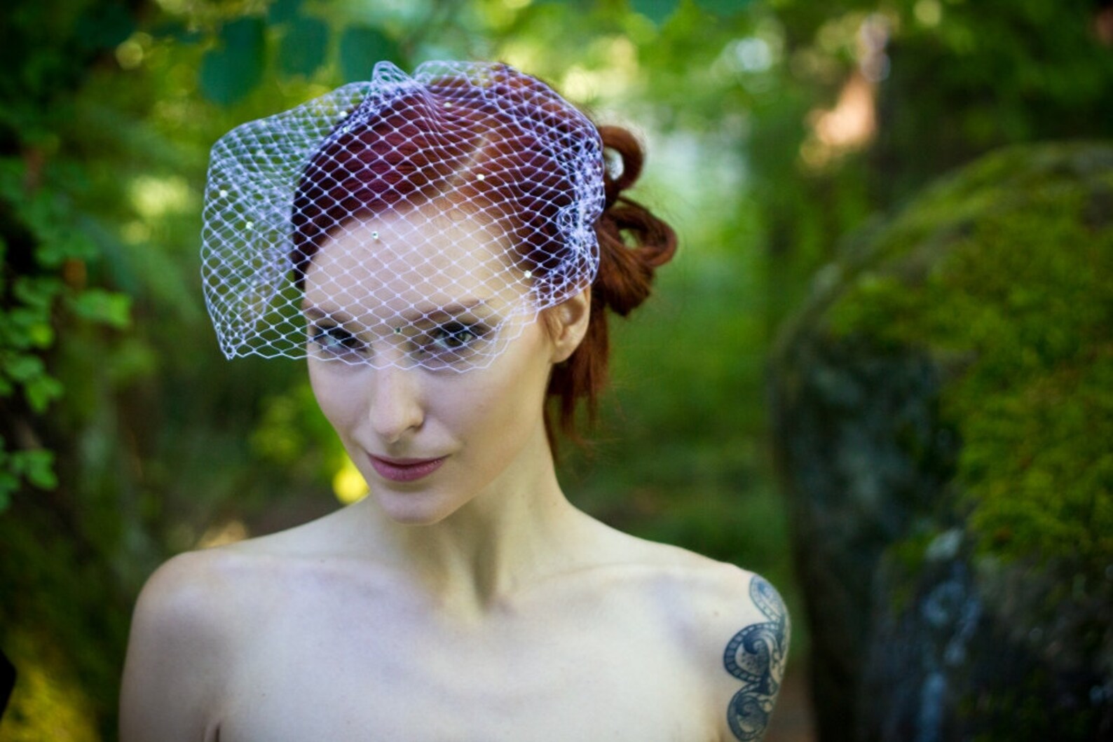 Crystal Birdcage Wedding Veil Russian Net Polka Dot Veil - Etsy