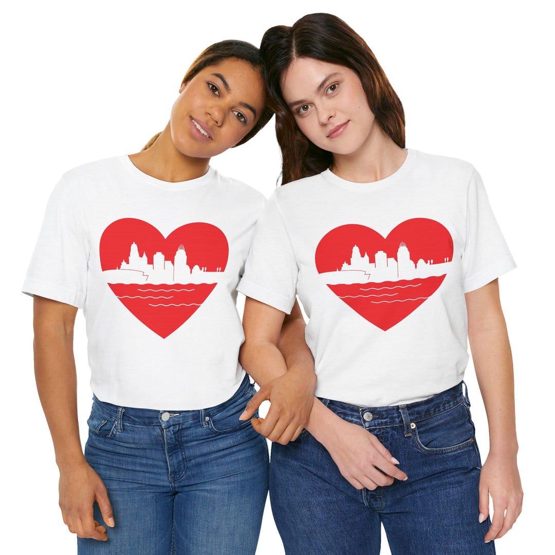 Heart of Cincy (2 Colors) - Etsy