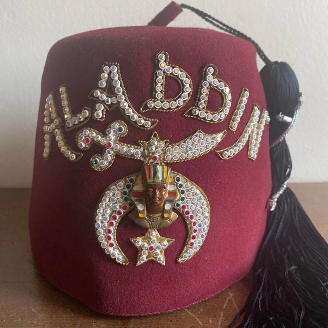 Vintage Freemason Masonic Aladdin Shrine Temple Columbus Ohio - Etsy