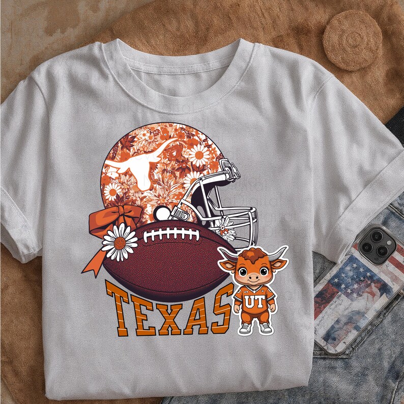Texas Longhorns Game Day Shirt – Longhorn Football Gameday Tee ...