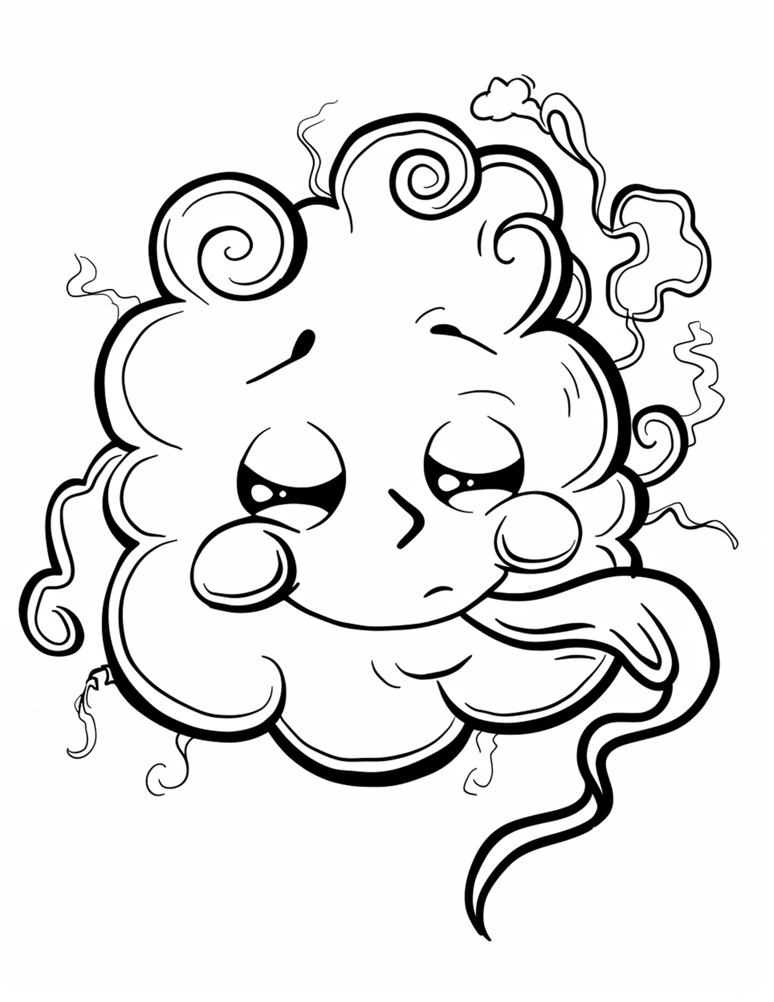 Stoner Coloring Book for Adults | 105 Trippy & Relaxing Weed-inspired ...