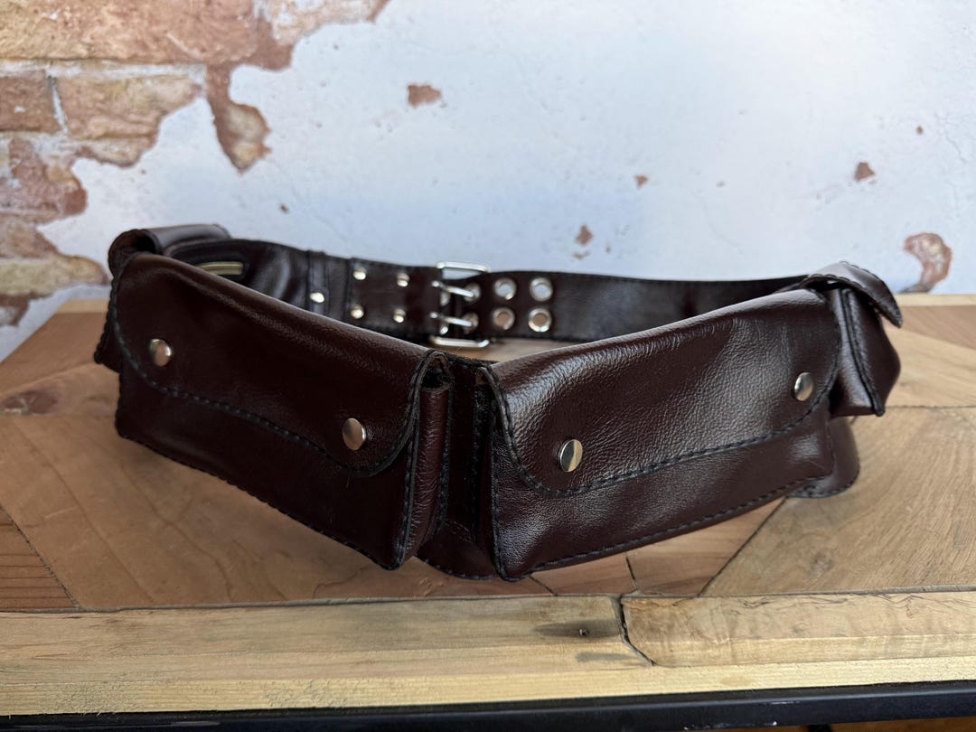 Patti Pocket Belt - Leather Pattern - Etsy