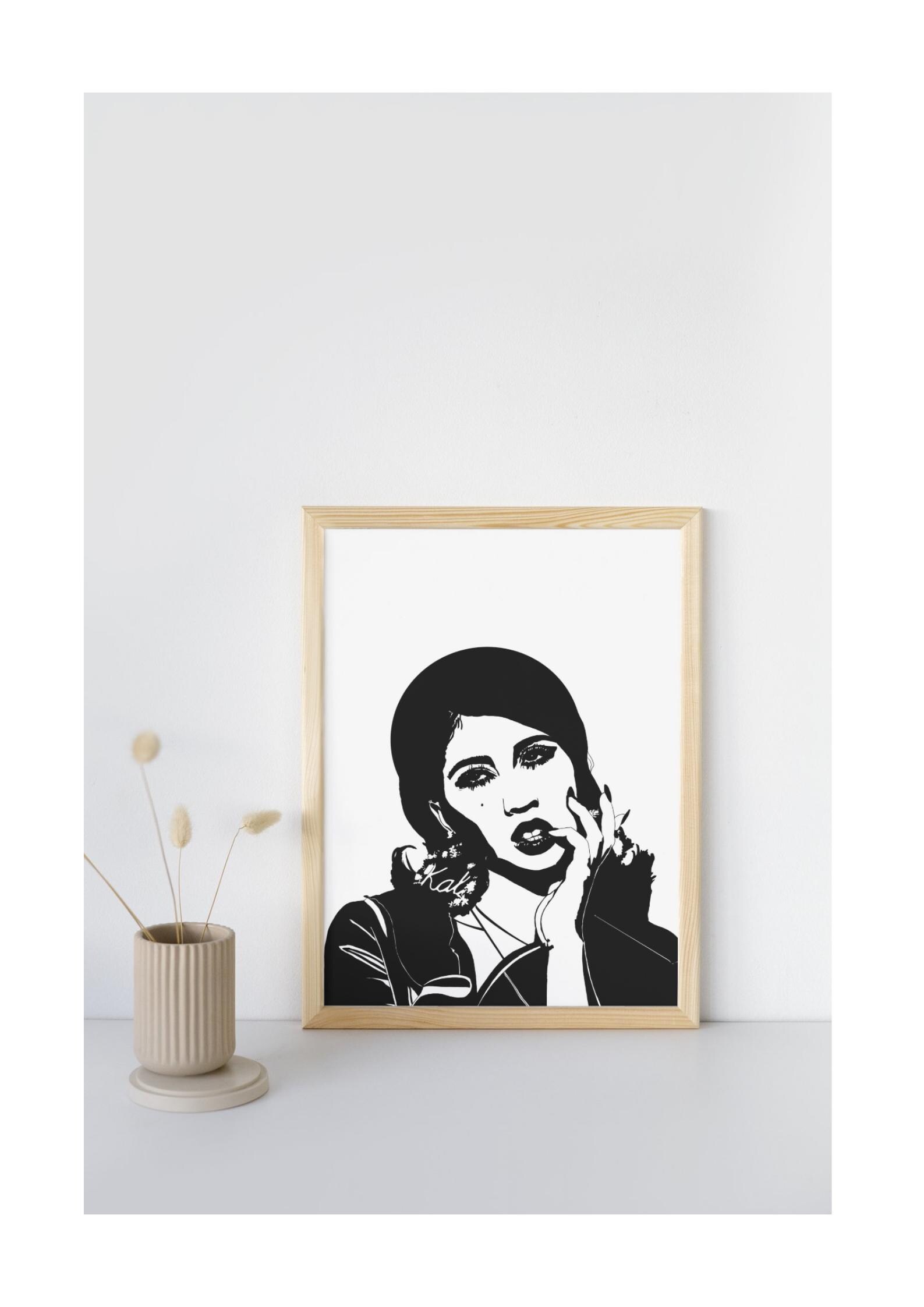 Kali Uchis Print - Etsy