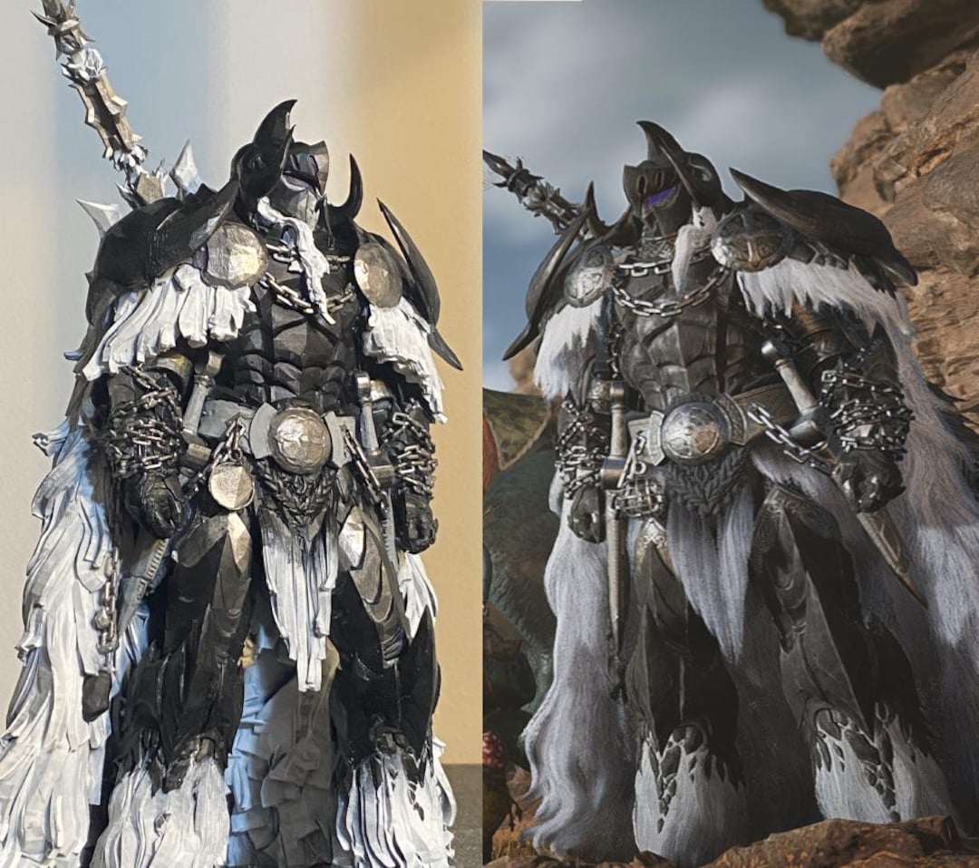 Make Your Own CUSTOM Monster Hunter Character Figurines - Made to Order ...