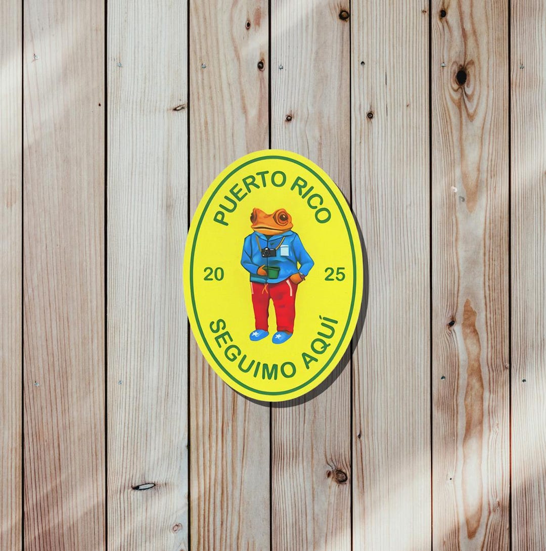 Bad Bunny Concho Puerto Rico Seguimos Aquí Sticker - Etsy Canada