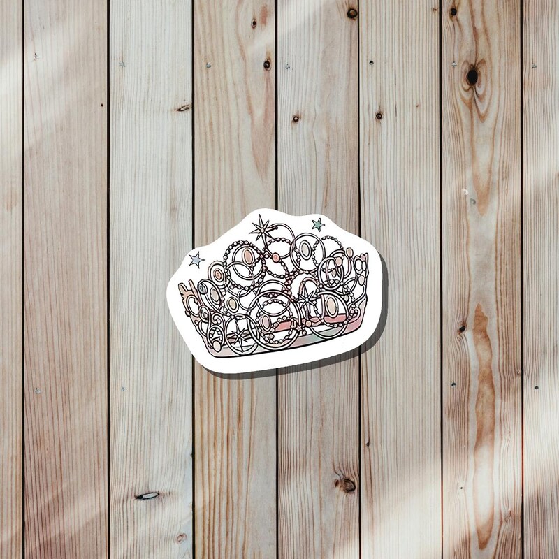 Crown Stickers - Etsy