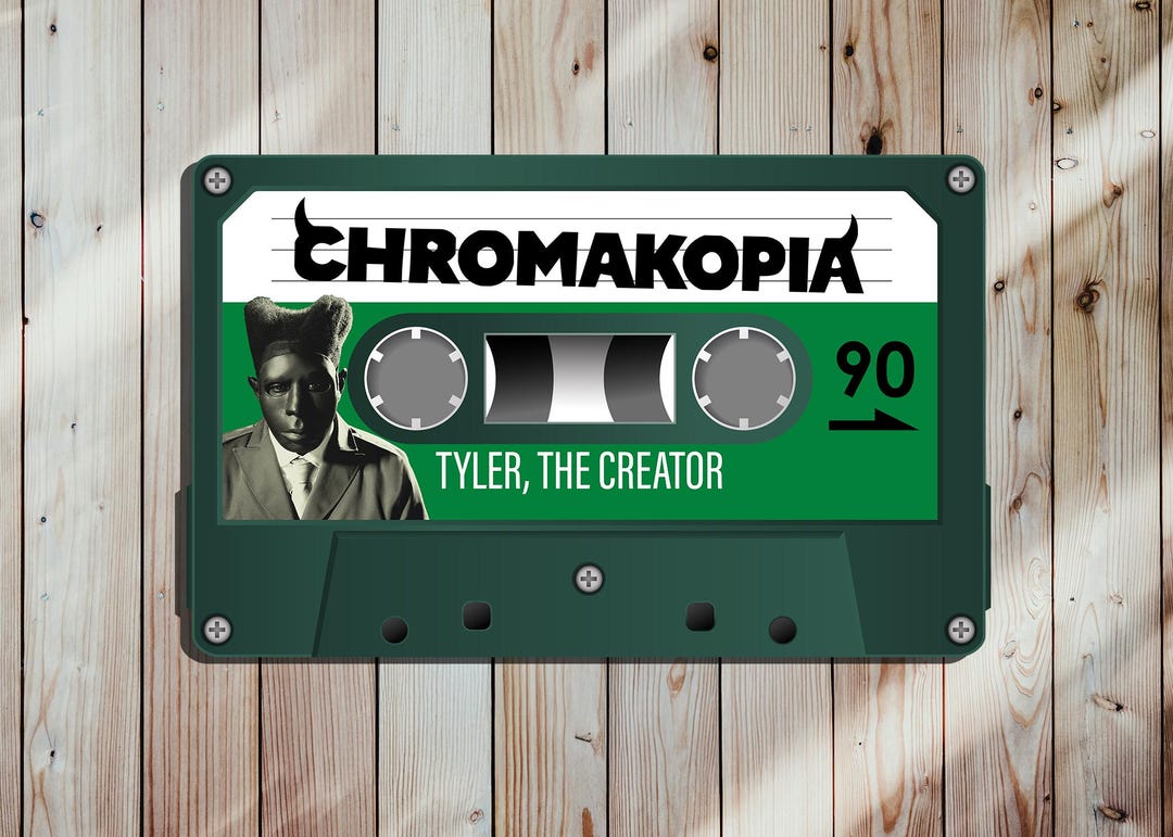 Chromakopia Tyler, the Creator Cassette Sticker - Etsy