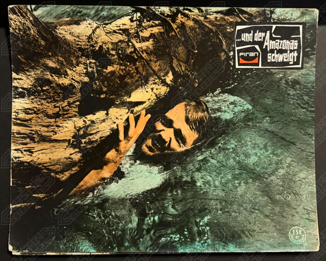 1963 River of Evil - Set of 4 German Lobby Cards - Rare Vintage - Etsy