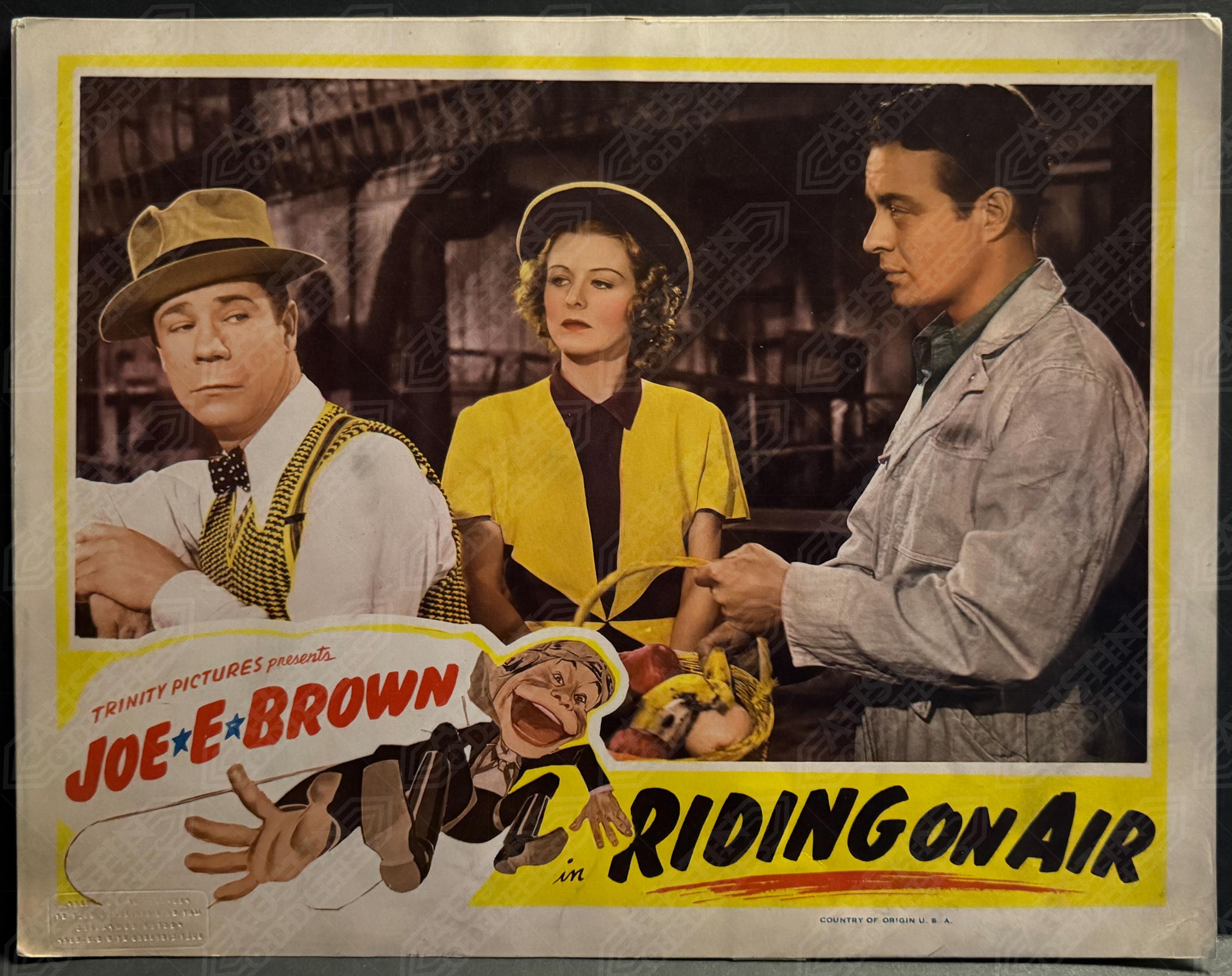 1945 Riding on Air - Set of 4 Original Lobby Cards - Rare Comedy ...