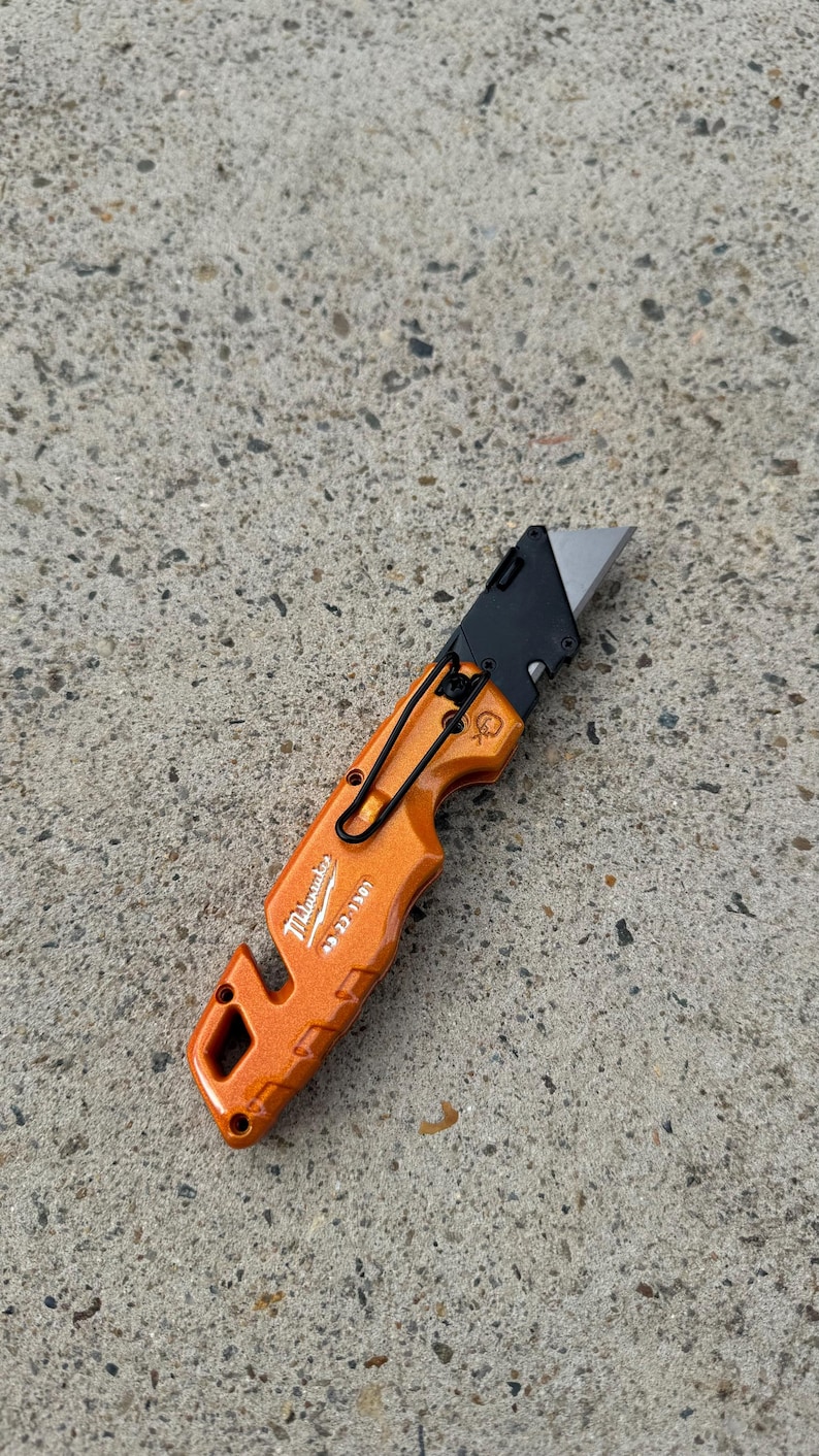 Custom Milwaukee Fastback Knife - Etsy