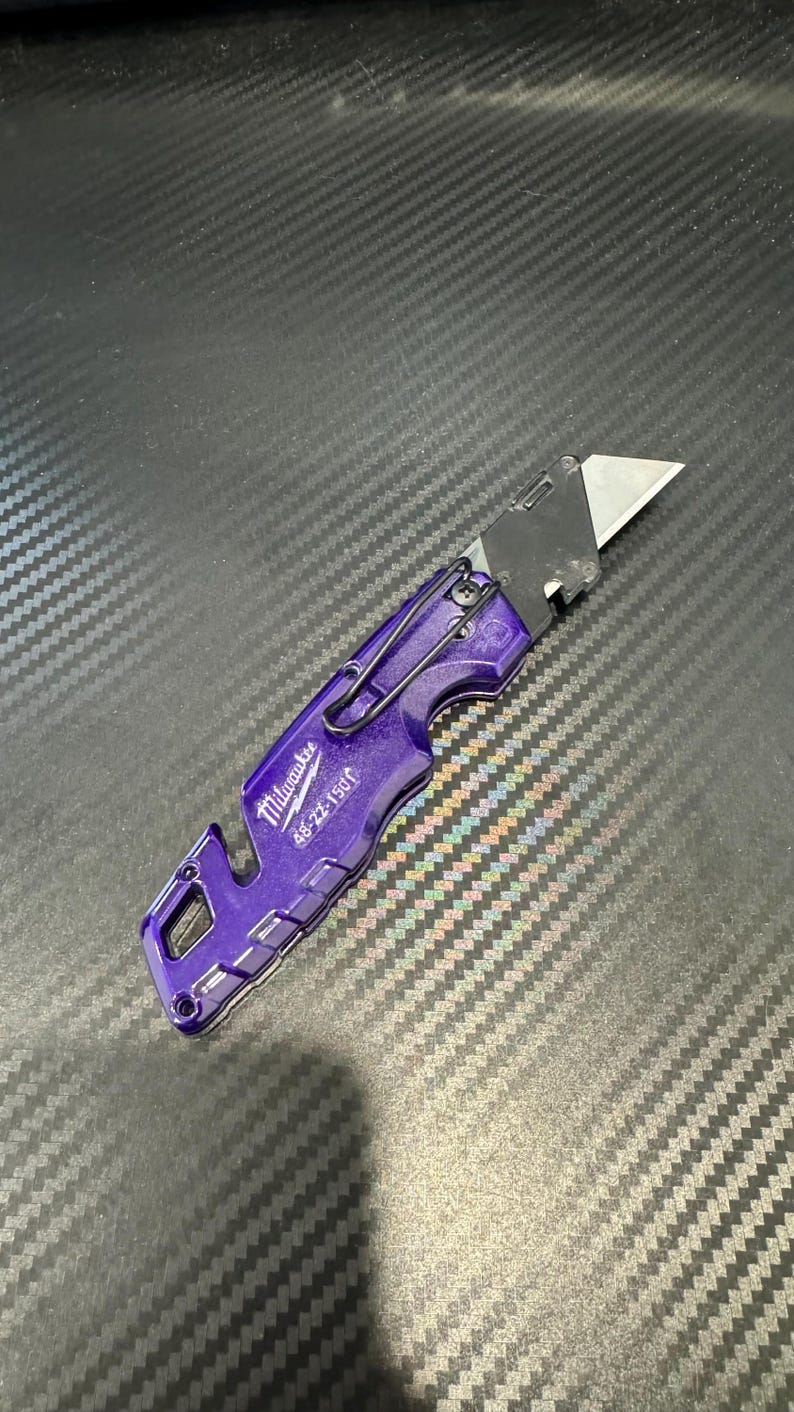 Custom Milwaukee Fastback Knife - Etsy