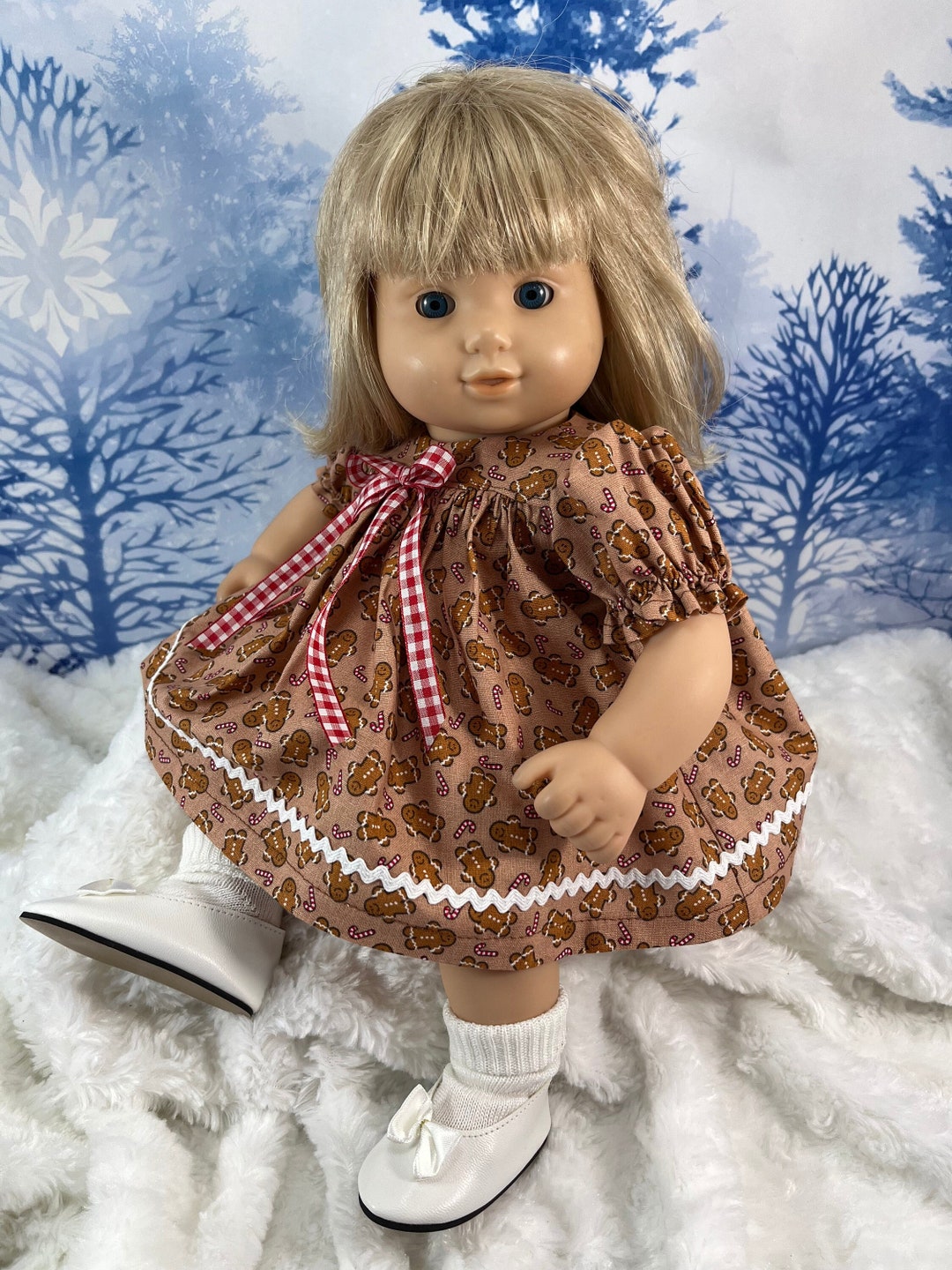 Christmas Gingerbread Dress and Bloomers Set for 15 - Etsy