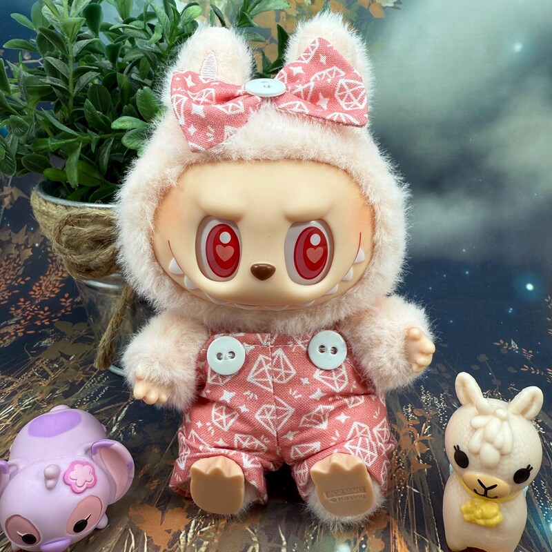 Diamond Labubu - Etsy