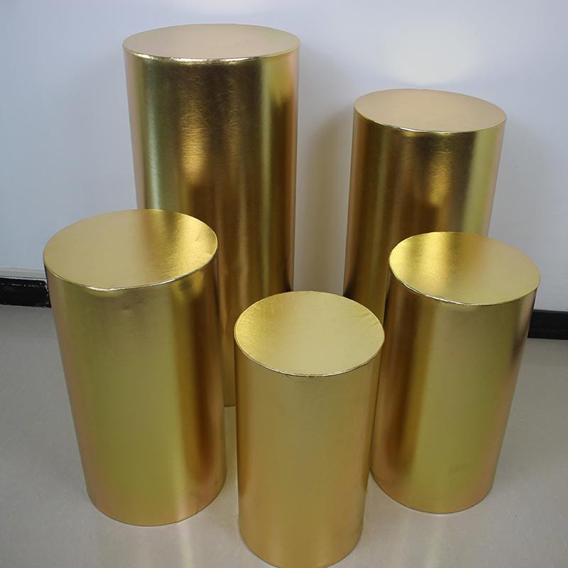 Gold Cylinders - Etsy