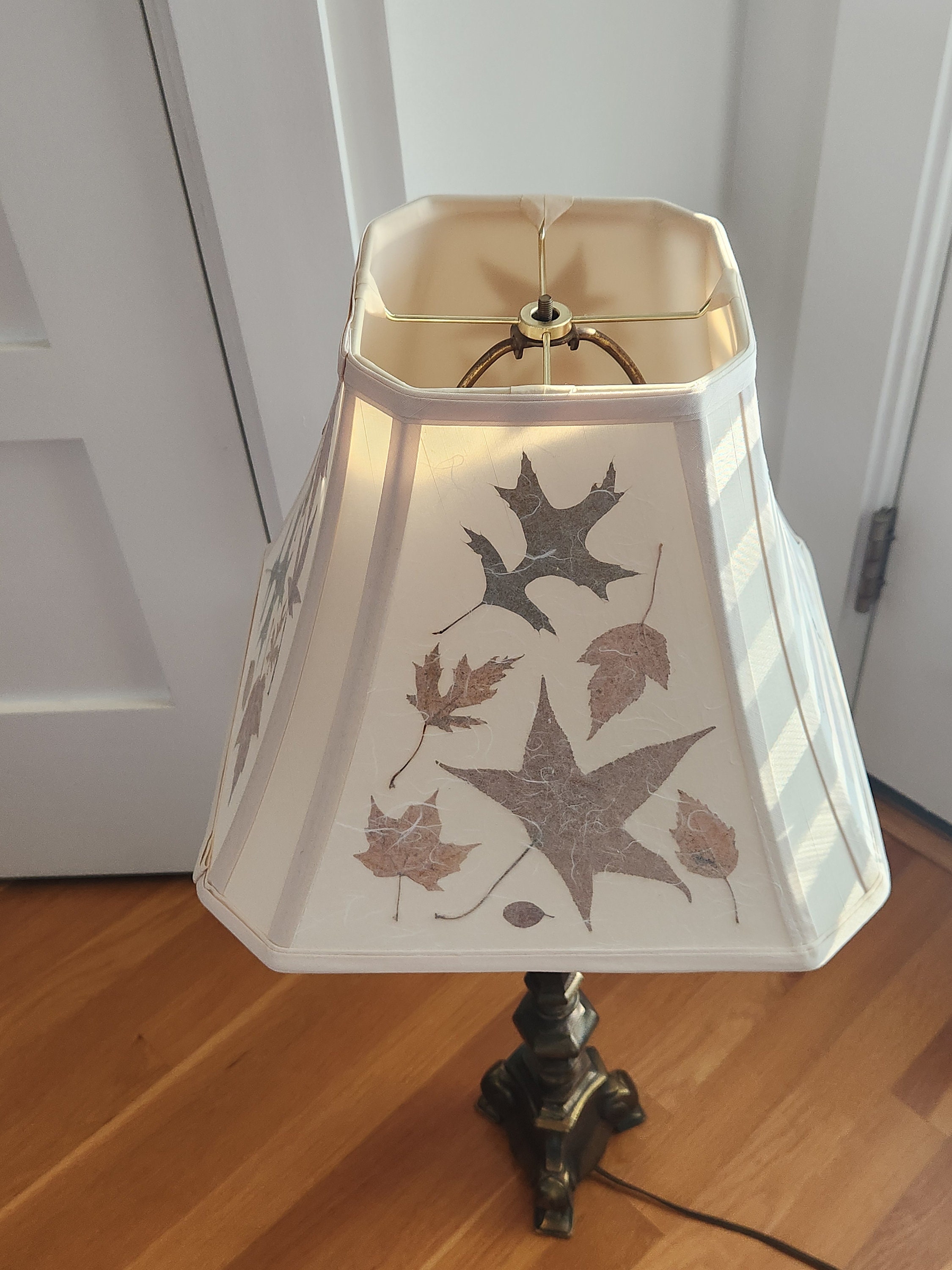 Fall Leaves Bell Lamp Shade, One of a Kind Beauty Lampshade! (#99) - Etsy