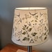 Pressed Flower Botanical Lamp Shade Table Lampshade Made With Real ...