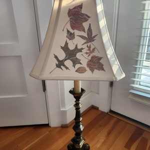Fall Leaves Bell Lamp Shade, One of a Kind Beauty Lampshade! (#99) - Etsy