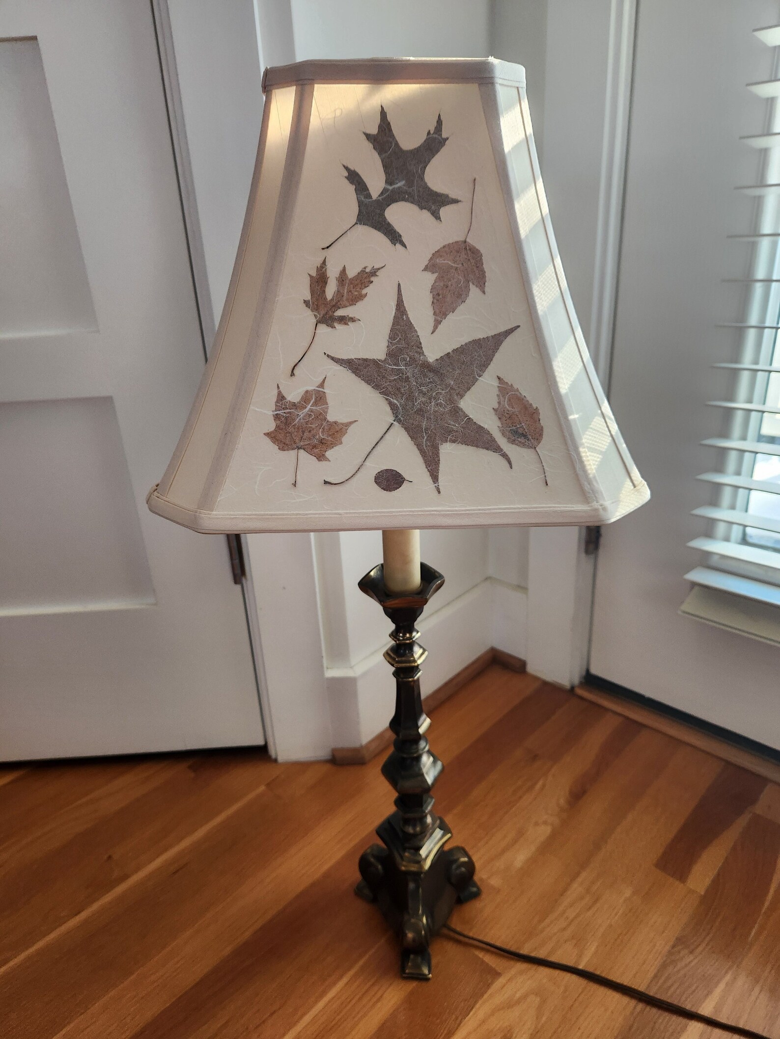 Fall Leaves Bell Lamp Shade, One of a Kind Beauty Lampshade! (#99) - Etsy