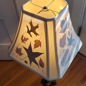 Fall Leaves Bell Lamp Shade, One of a Kind Beauty Lampshade! (#99) - Etsy