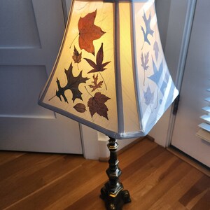 Fall Leaves Bell Lamp Shade, One of a Kind Beauty Lampshade! (#99) - Etsy