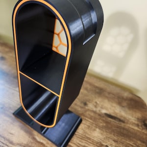 3D Printed Headphone Stand With Storage | Gaming Headphone Holder for ...