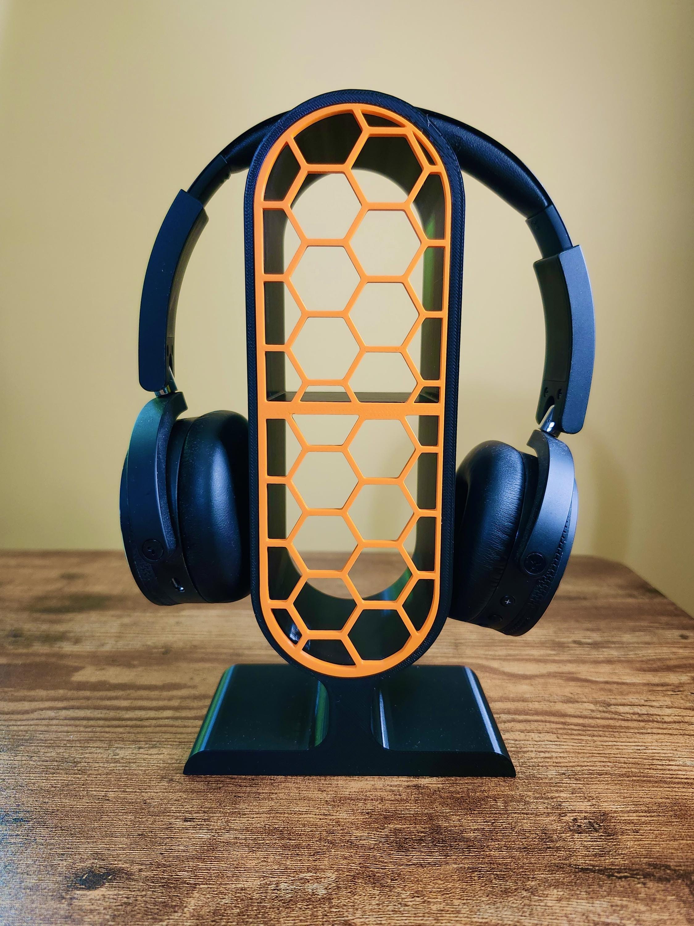 3D Printed Headphone Stand With Storage | Gaming Headphone Holder for ...