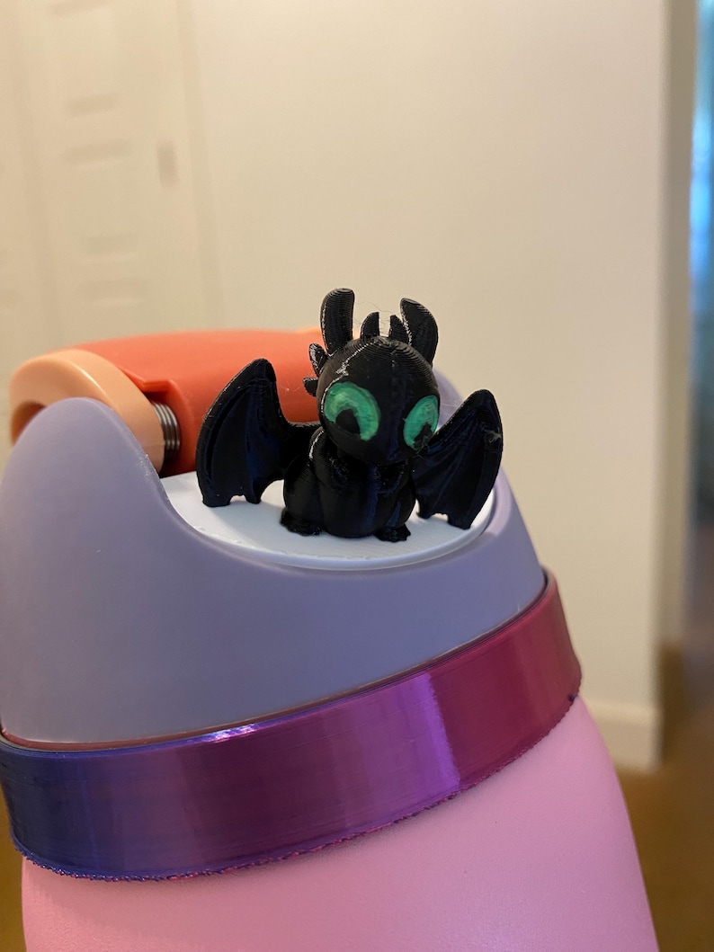 Owala Topper Toothless Dragon Water Bottle Accessory Gift for Toothless ...