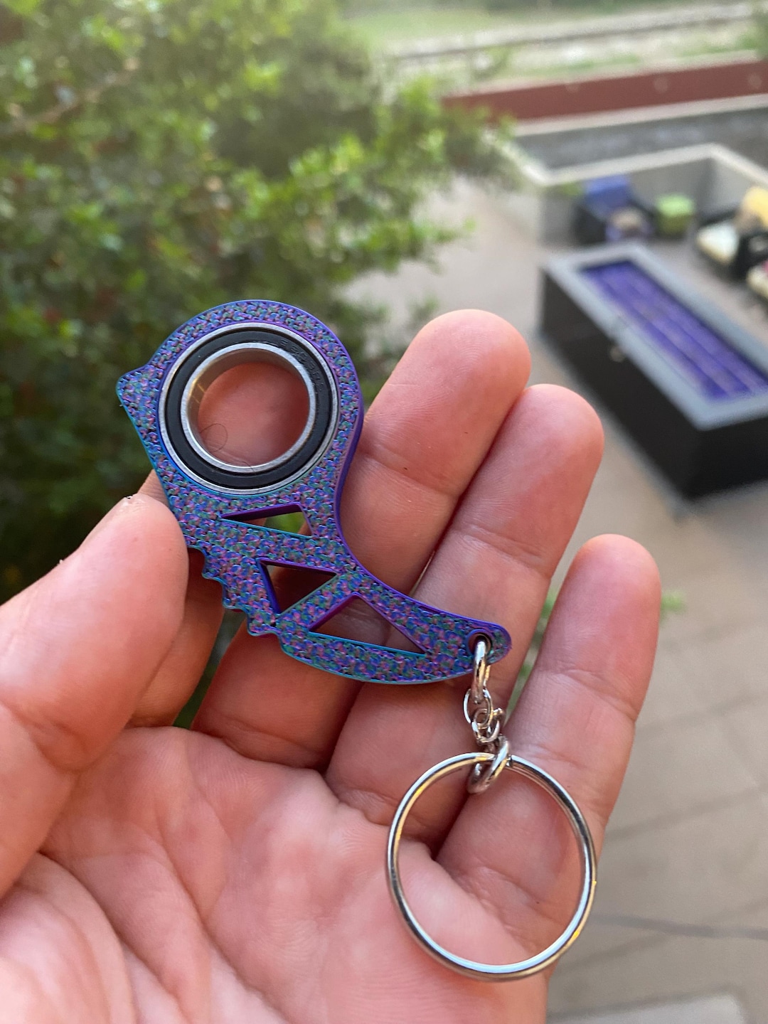 3D Printed Fidget Karambit Keychain: Gift for Him - Etsy