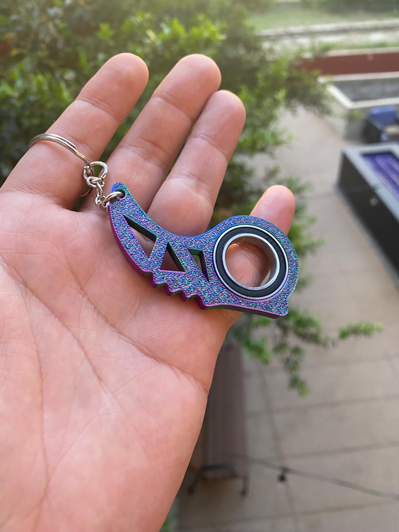 3D Printed Fidget Karambit Keychain: Gift for Him - Etsy