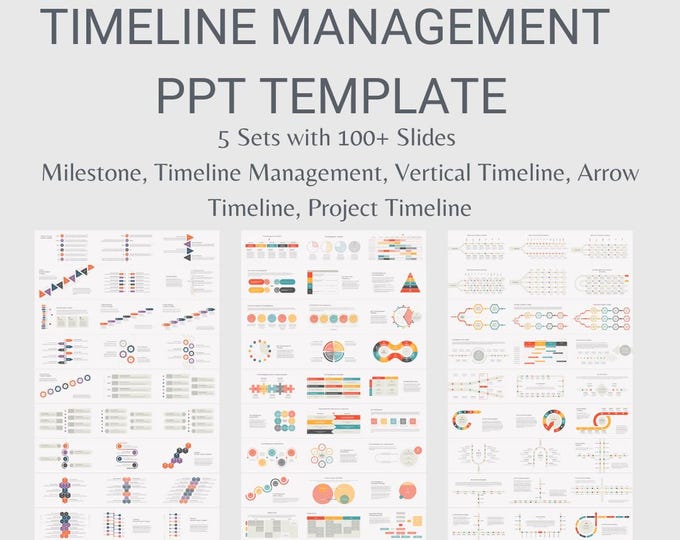 Flowchart Infographic Powerpoint Template – 67 Unique Slides X 2 Color ...